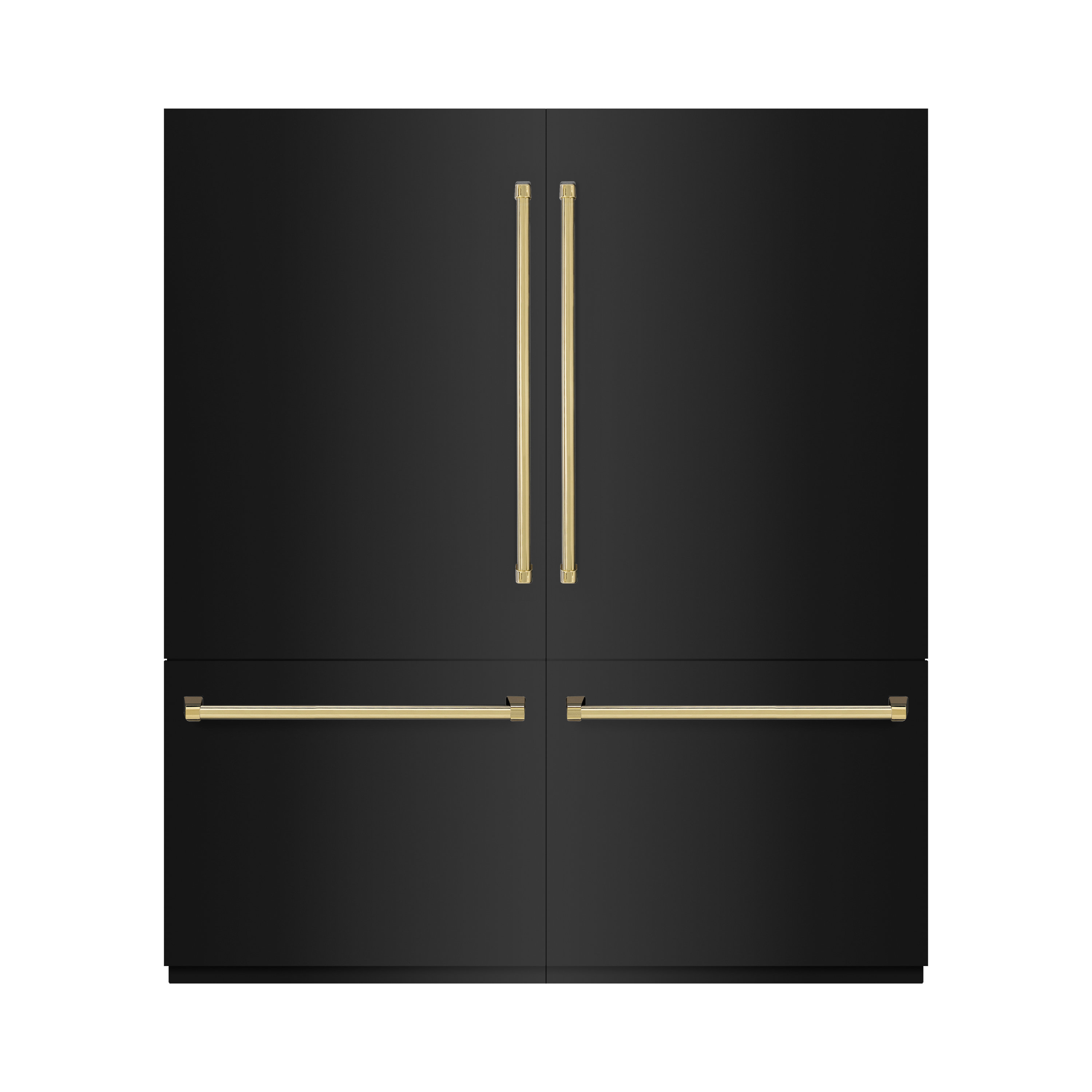 ZLINE Autograph Edition 72 in. 39.6 cu. ft. French Door Built-In Bottom ...