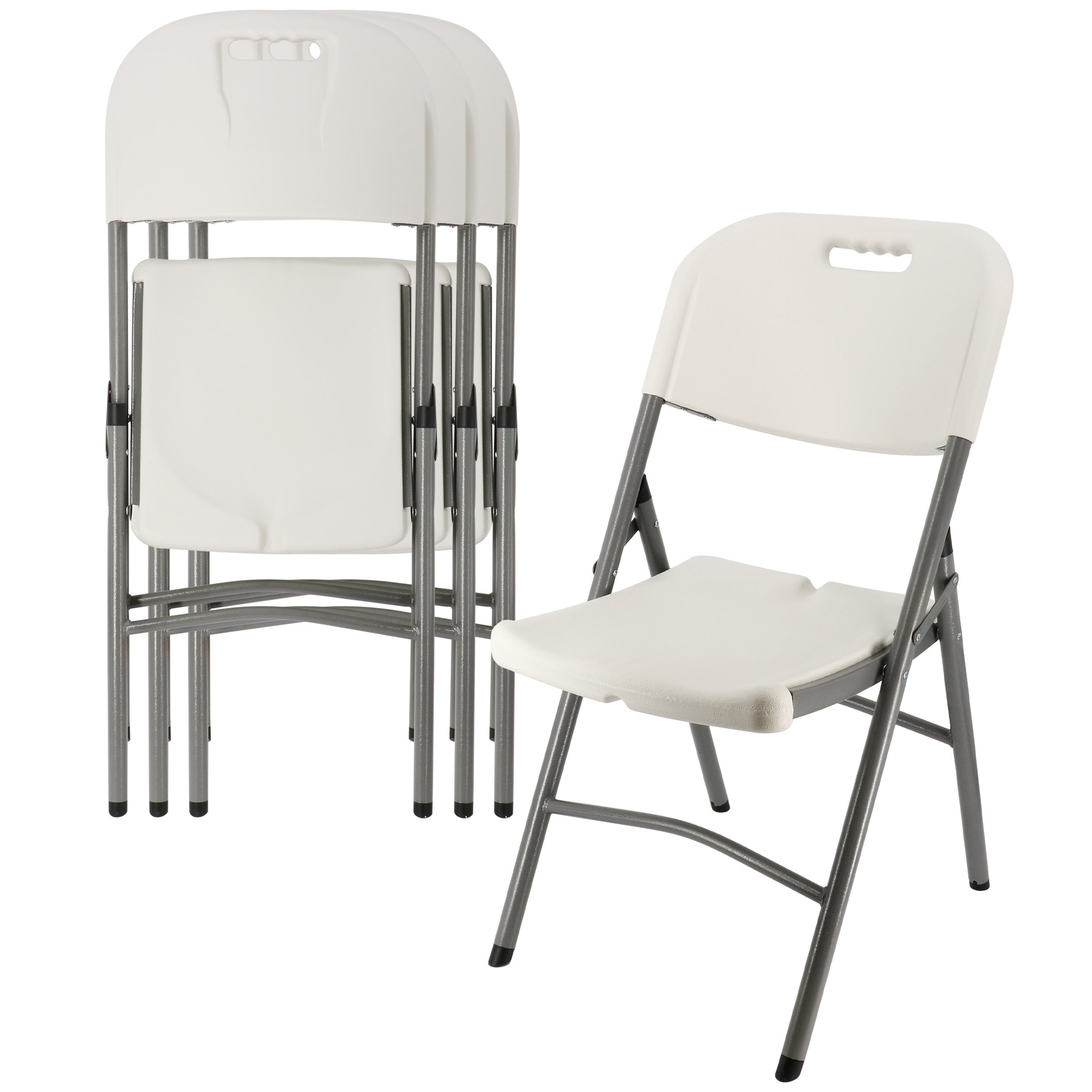 Arlmont & Co. Melusine Folding Chair Set | Wayfair