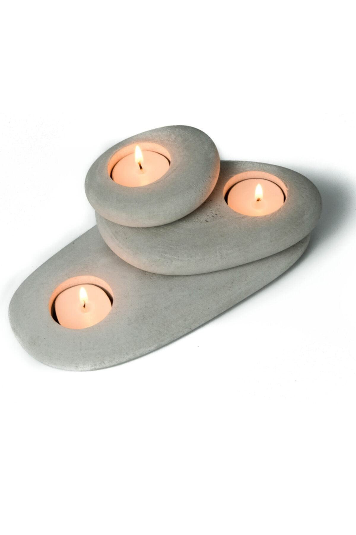 East Urban Home 3 Piece Tabletop Tealight Set | Wayfair