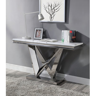 Chrome Console Tables You'll Love | Wayfair