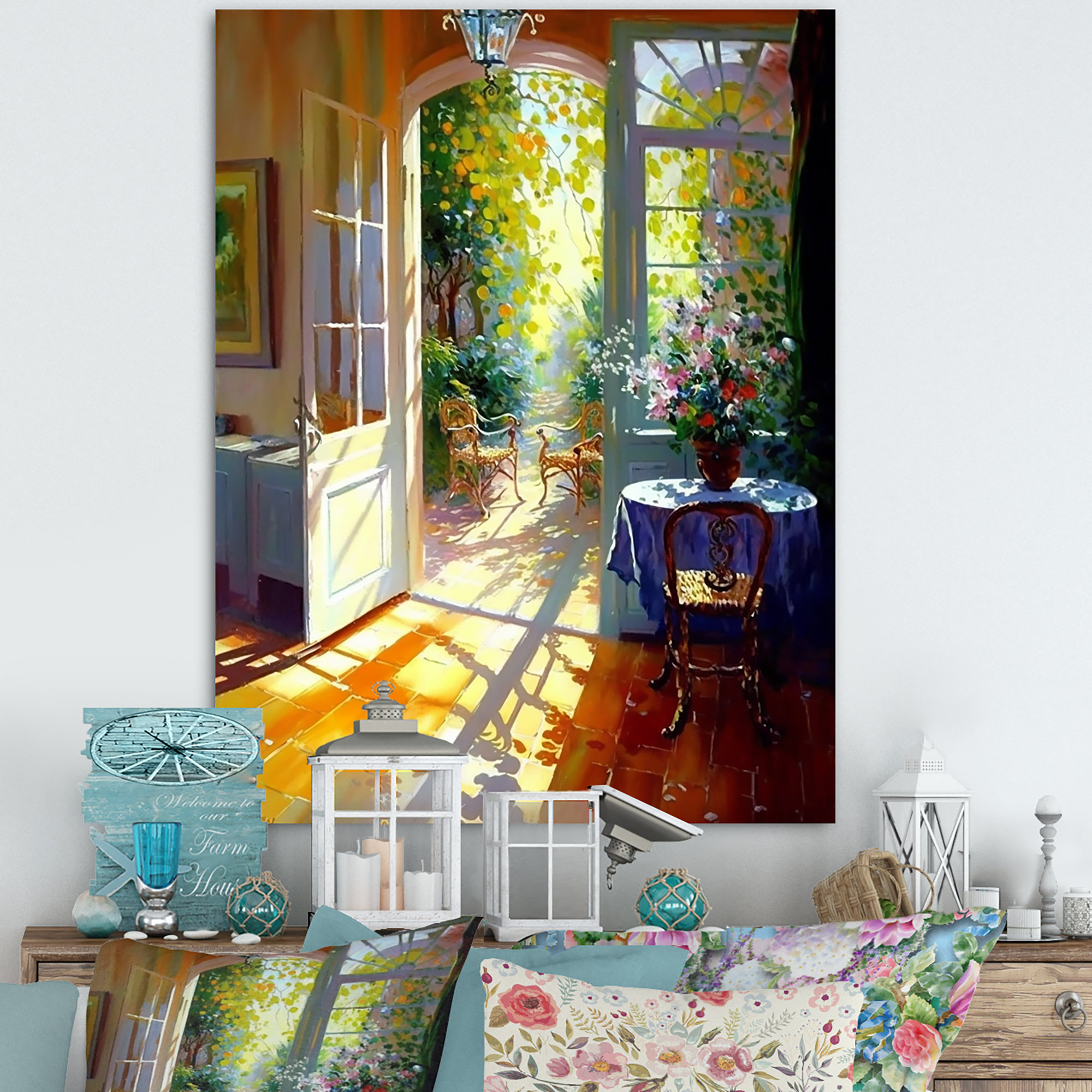Red Barrel Studio Moringiello Afternoon Sunshine In The Lakehouse I ...