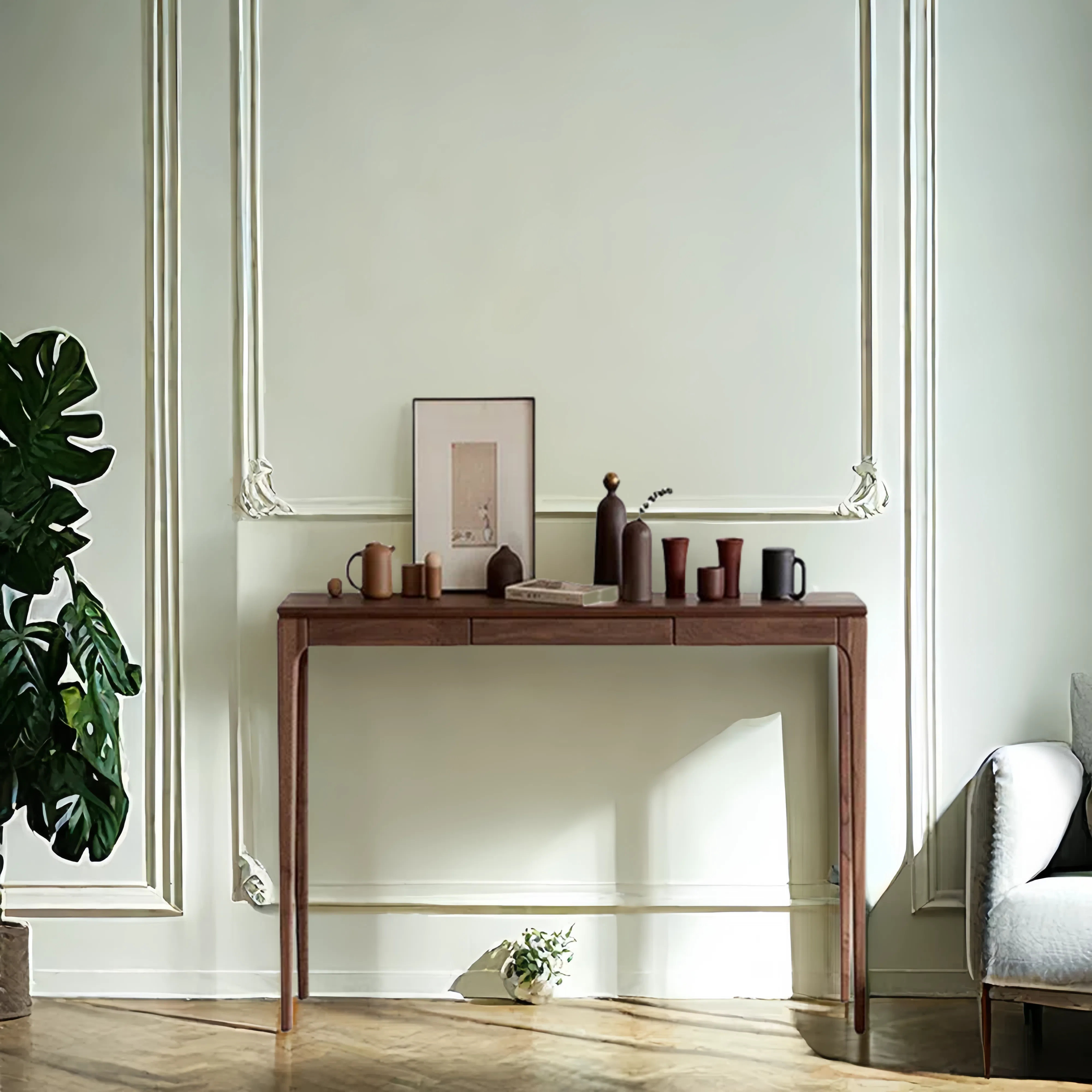 Trentastic Trails Black Walnut Entryway Console | Wayfair