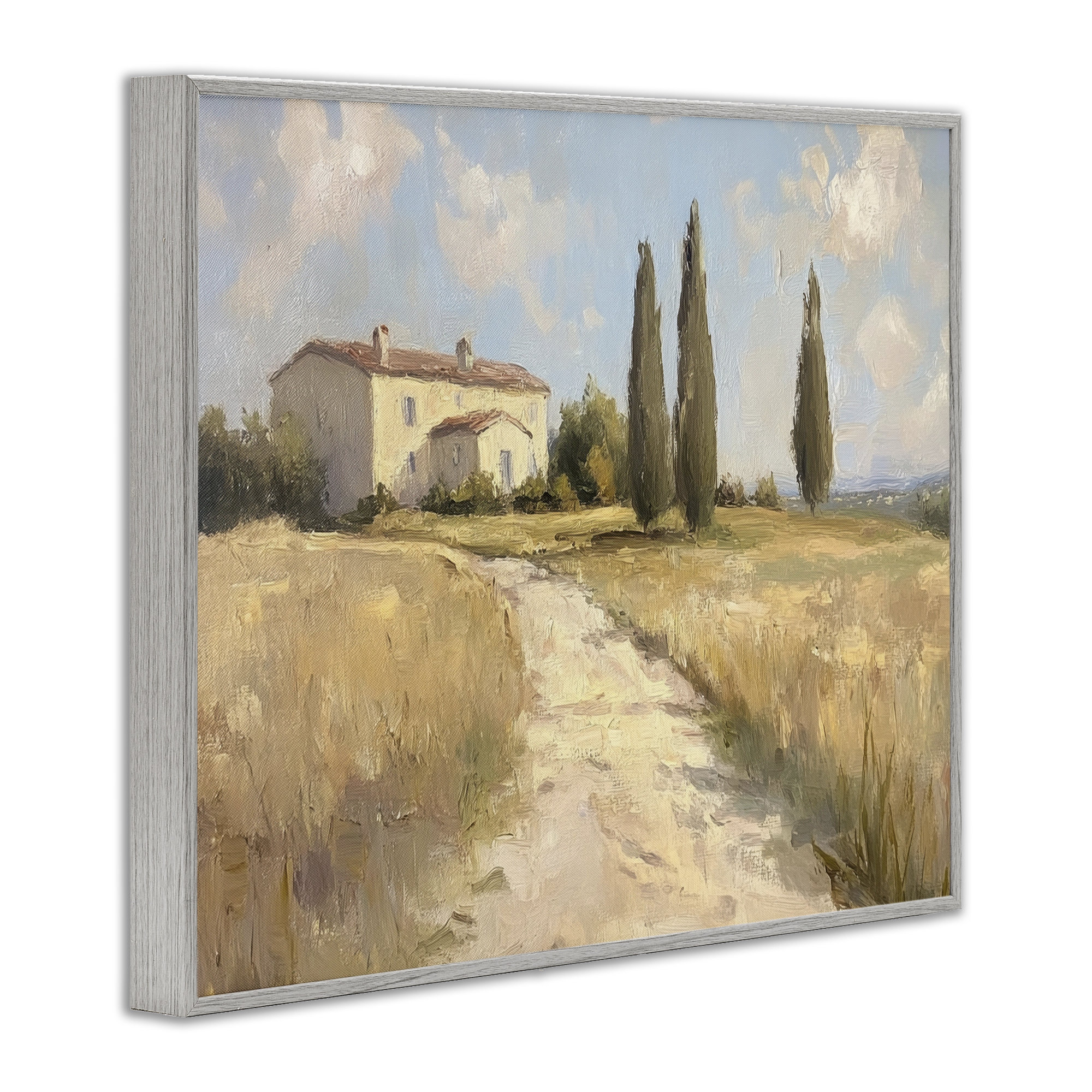 Ophelia & Co. Country Villa Path Framed Giclee, design by Petal Prints ...