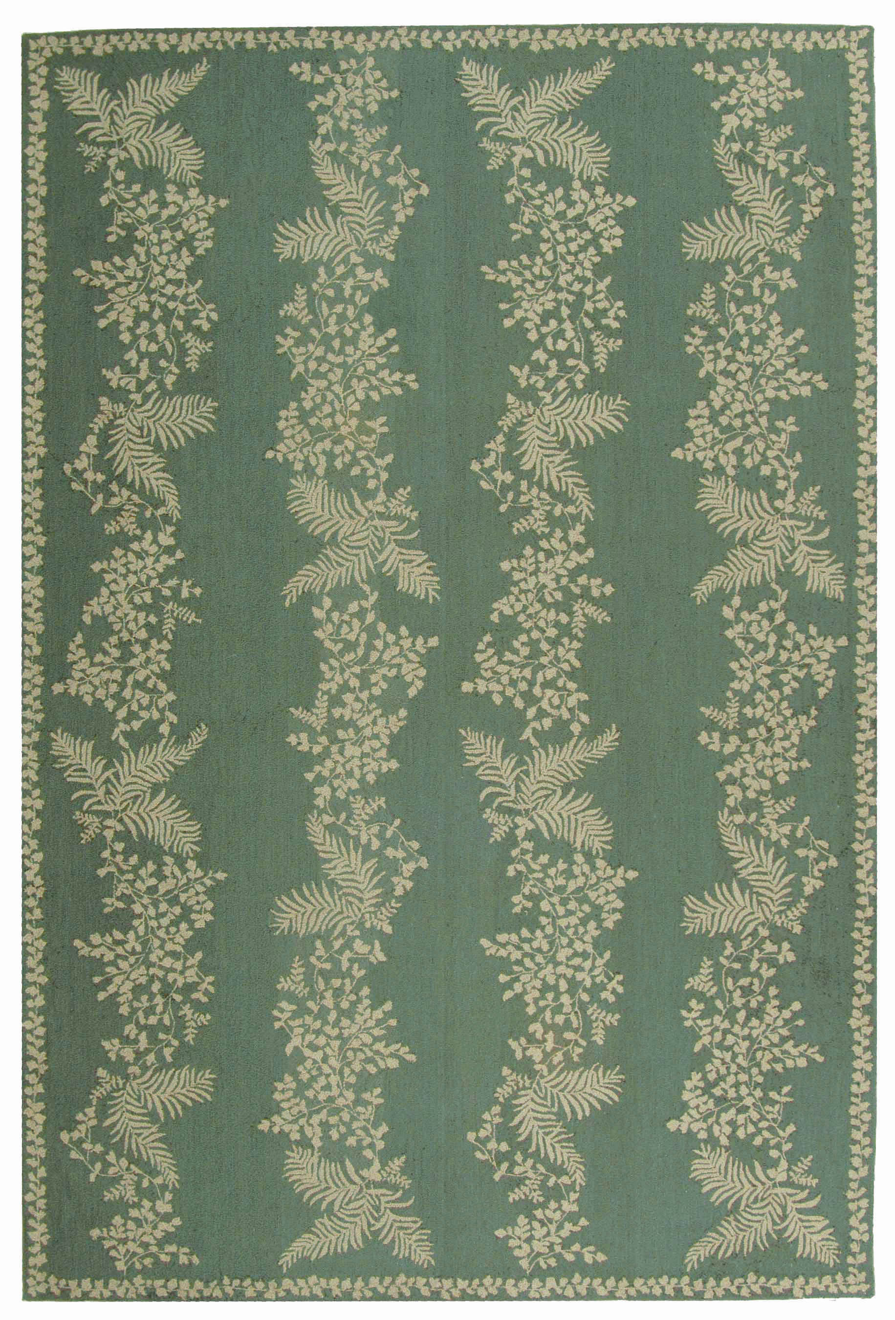 Martha Stewart Rugs Fern Row Tarragon/Green Rug | Wayfair