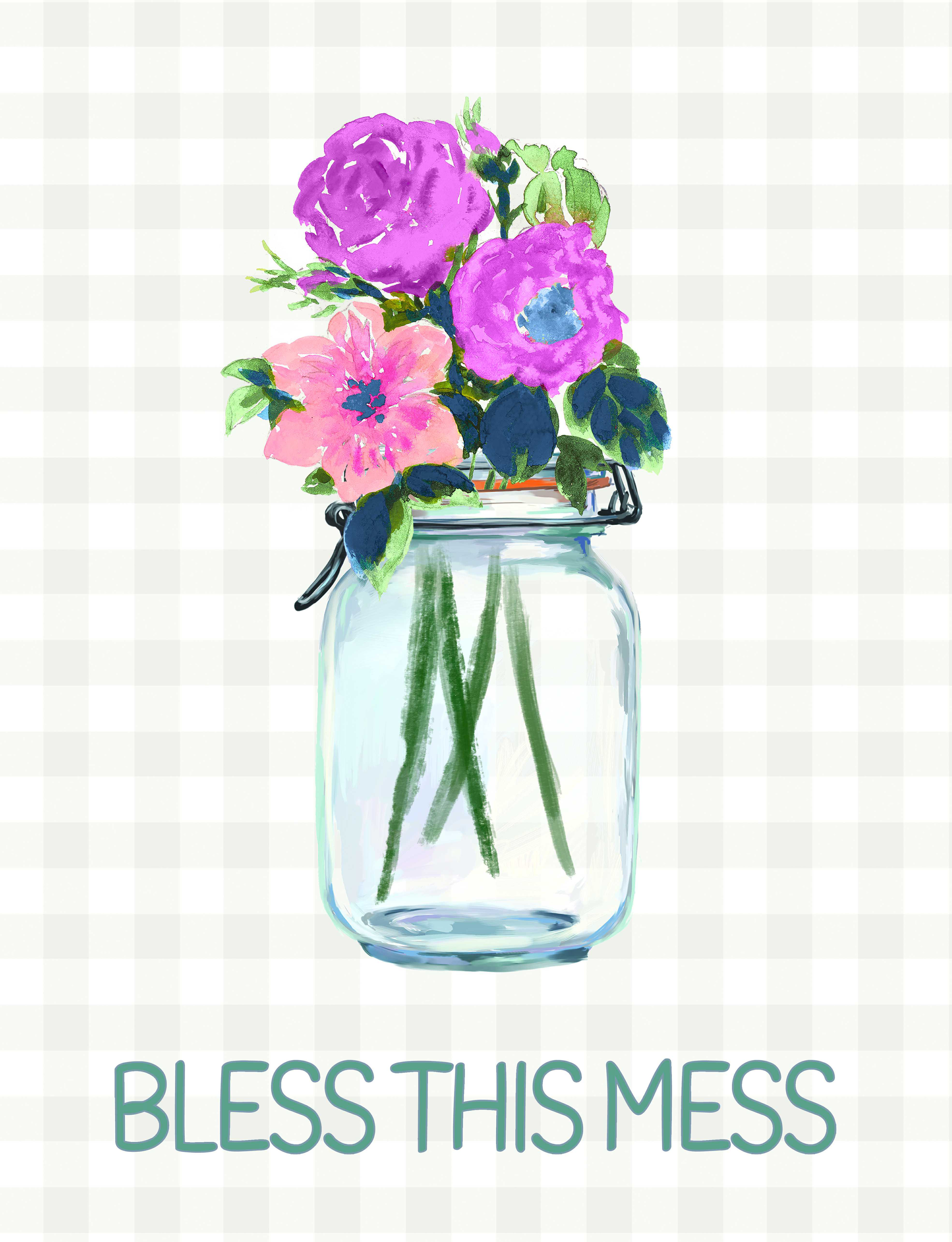 Wildon Home® Bless This Mess Flowers - Wayfair Canada