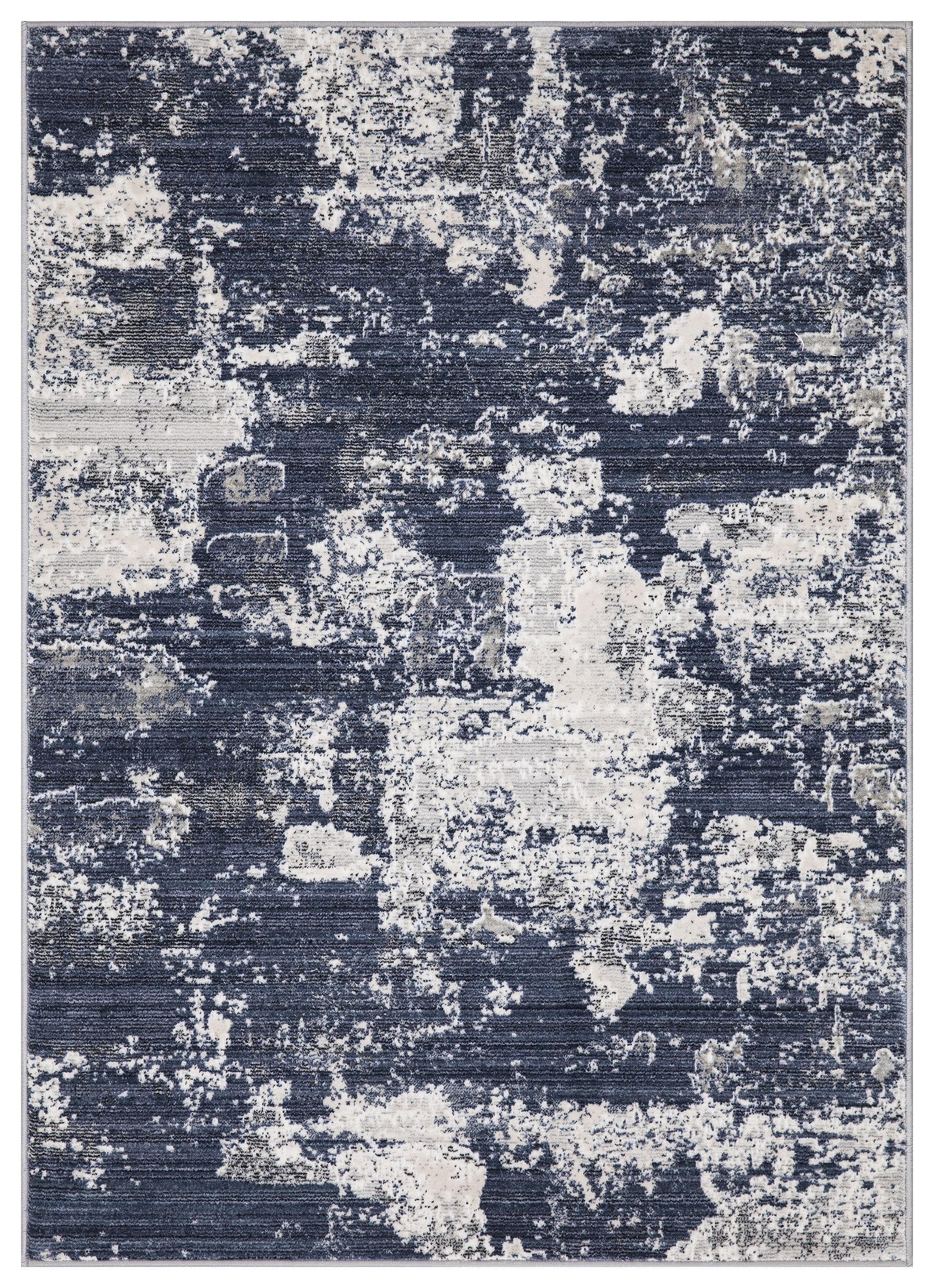 17 Stories Dainian Navy 3 Ft. X 5 Ft. Area Rug | Wayfair
