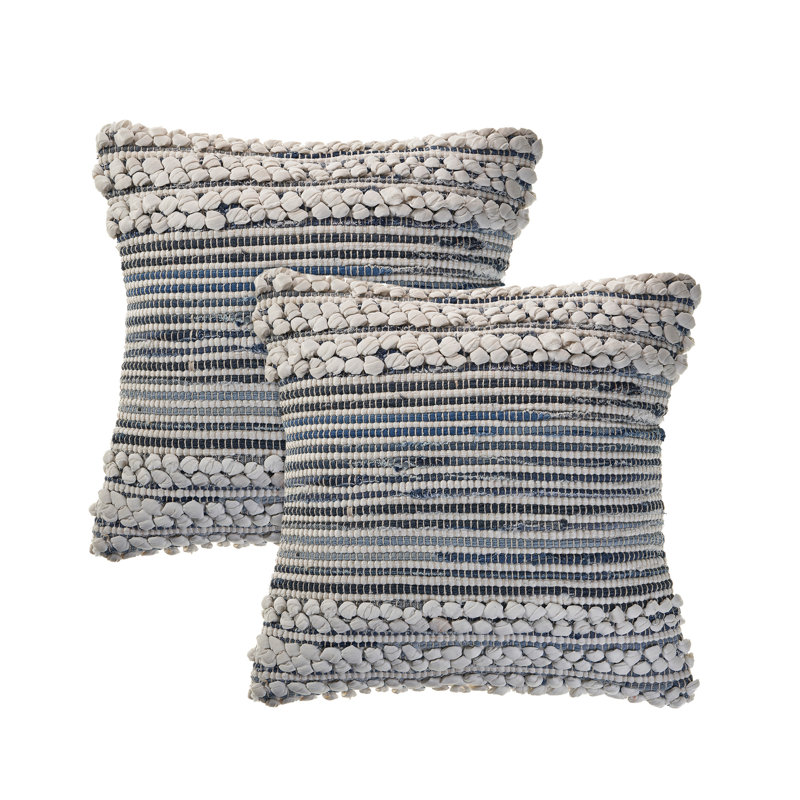 Rajani Home Textured Throw Pillow & Reviews | Wayfair