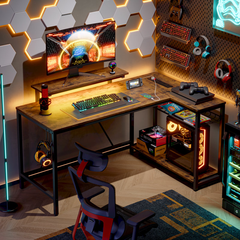 Borough Wharf Adran 82Cm W Reversible Computer Desk & Reviews | Wayfair ...