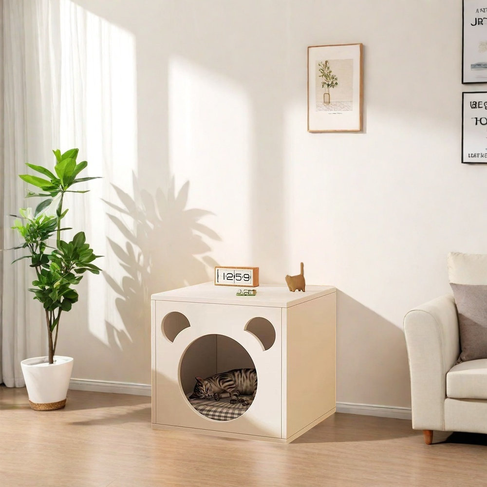 AWORET Modern Minimalist Cat House Side Table | Wayfair