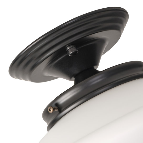 Winston Porter Demitre 1-Light Bulb Contemporary Mid Century Modern ...