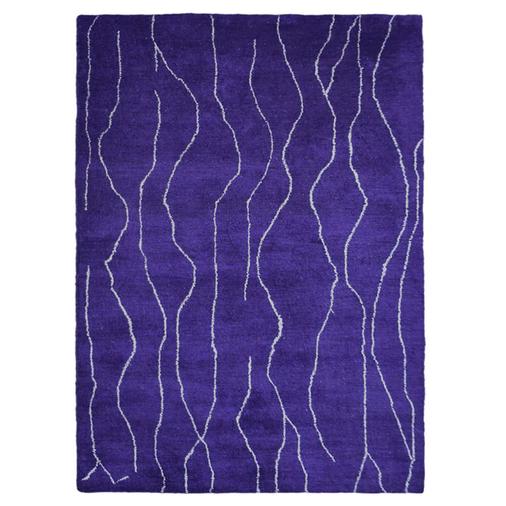 Foundry Select Wainberg HAND KNOTTED LOOM SILK ECO-FRIENDLY AREA RUGS ...