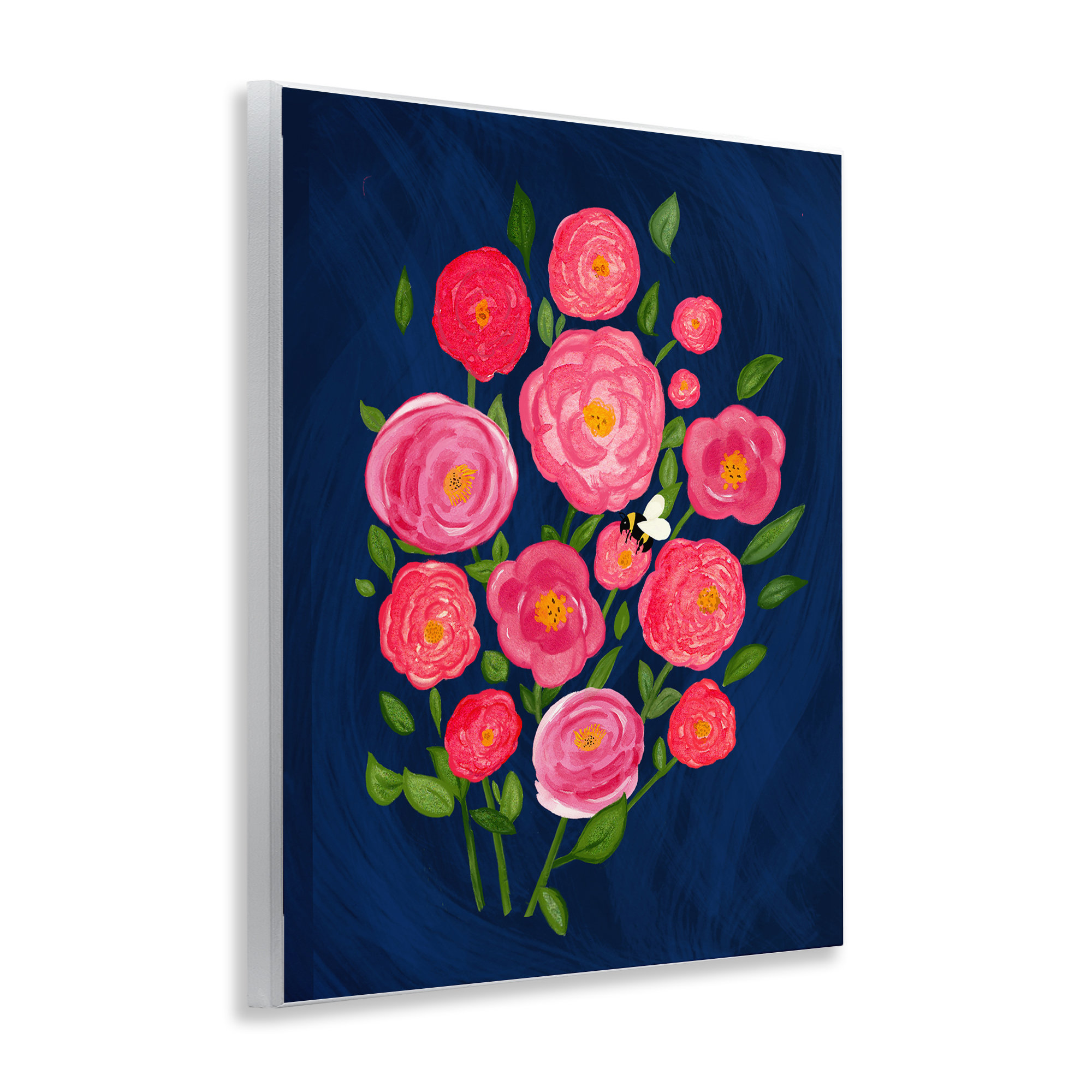 Winston Porter Pink Poses Bunches Wall Plaque Art by Michelle Ingari ...