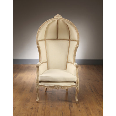 One Allium Way® Havel Linen Balloon Chair & Reviews | Wayfair