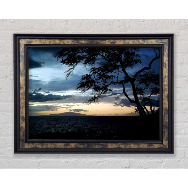 Bright Star Blue Ocean Calm - Single Picture Frame Print | Wayfair.co.uk