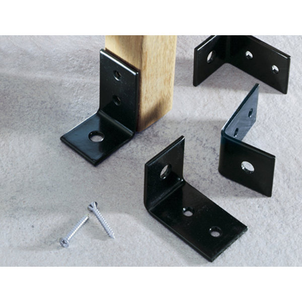 Oxford Garden Metal Outdoor Brackets for Bench & Reviews | Wayfair