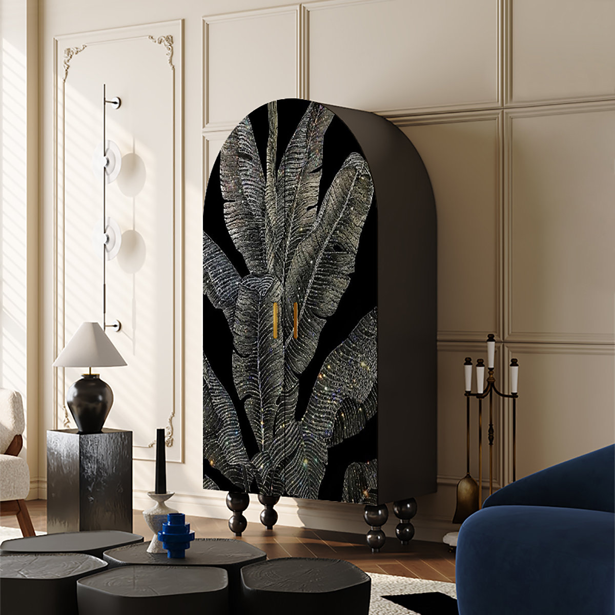 One Allium Way® Household French multilayer multifunction wardrobe ...