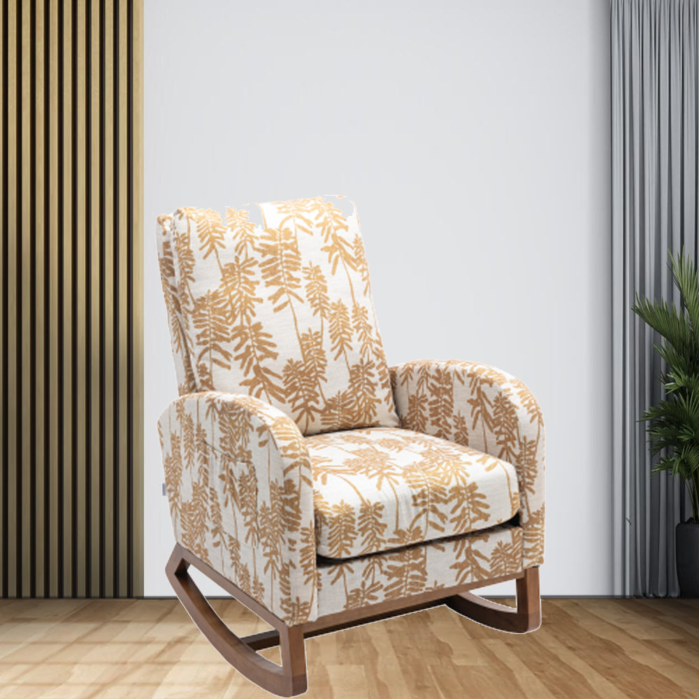 Red Barrel Studio Living Room Comfortable Rocking Chair Living Room ...