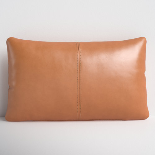 Modern Leather & Suede Throw Pillows | AllModern