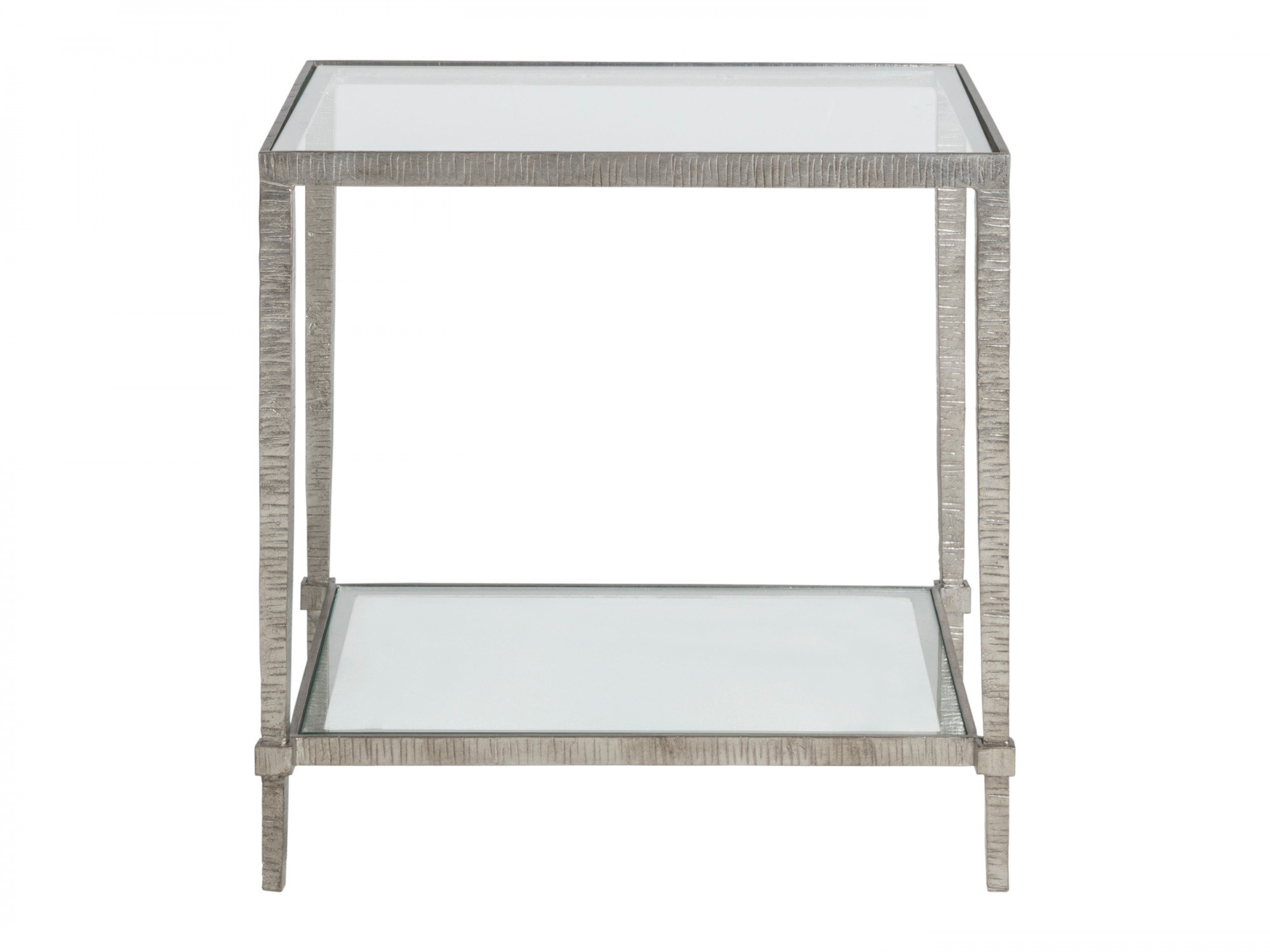 Artistica Home Claret Glass Top End Table with Storage - Wayfair Canada