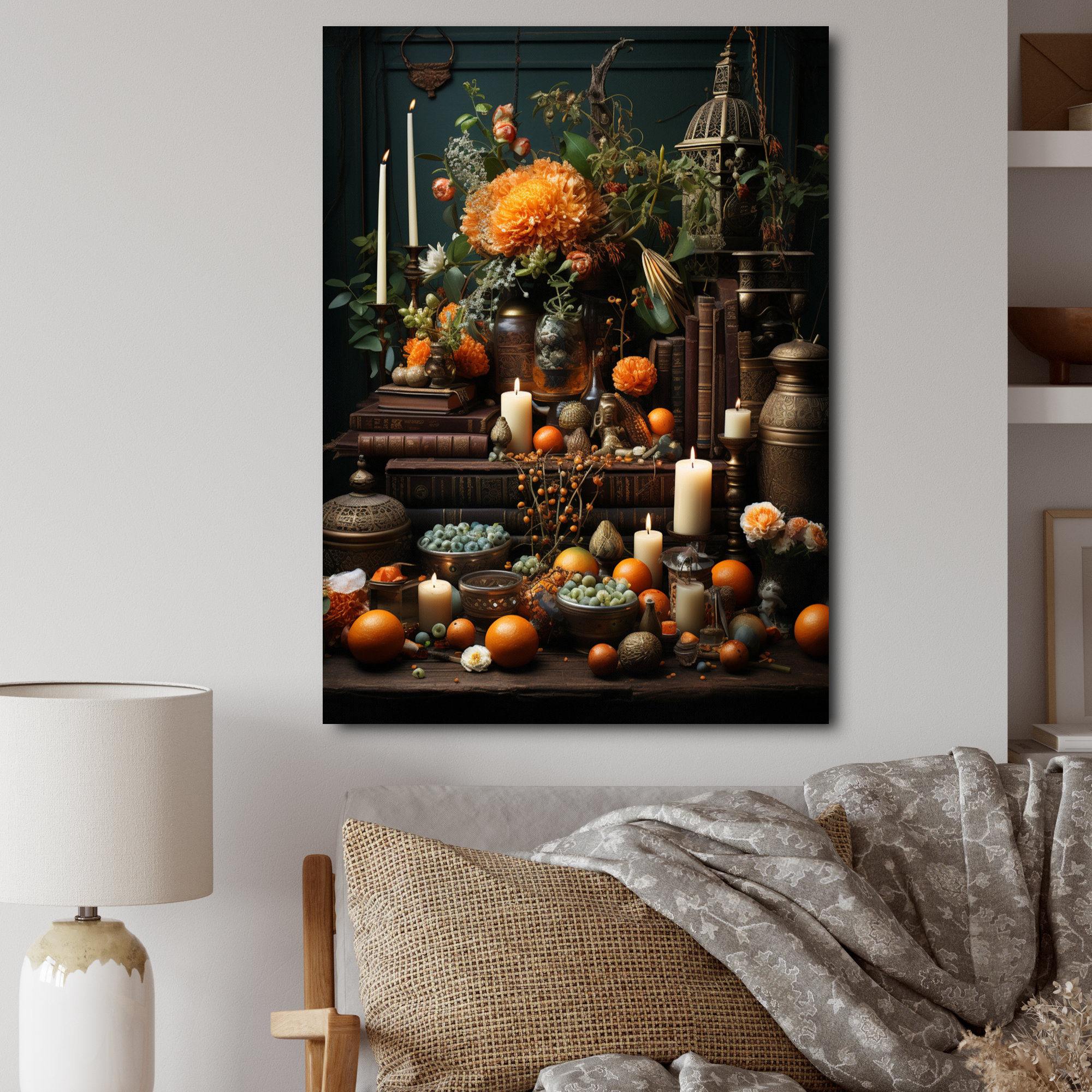 Red Barrel Studio® Folk Religion Sacred Offerings II - Spiritual Canvas ...