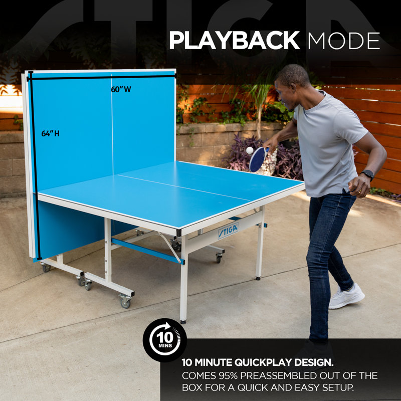 STIGA XTR Outdoor Table Tennis Table & Reviews | Wayfair