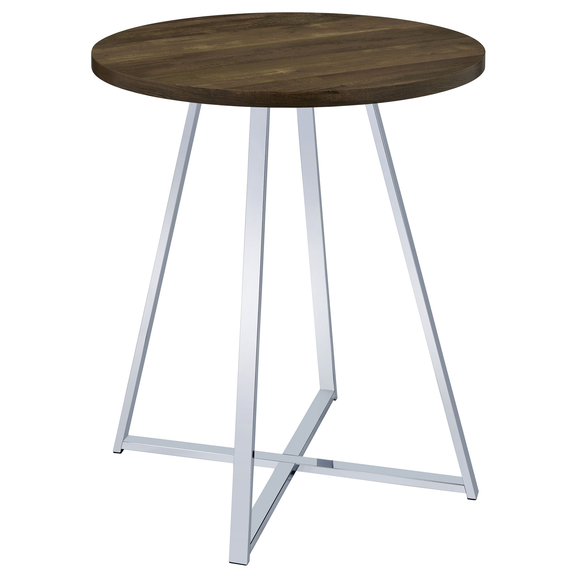 Ivy Bronx Round 35-inch Pub Height Bistro Bar Table | Wayfair