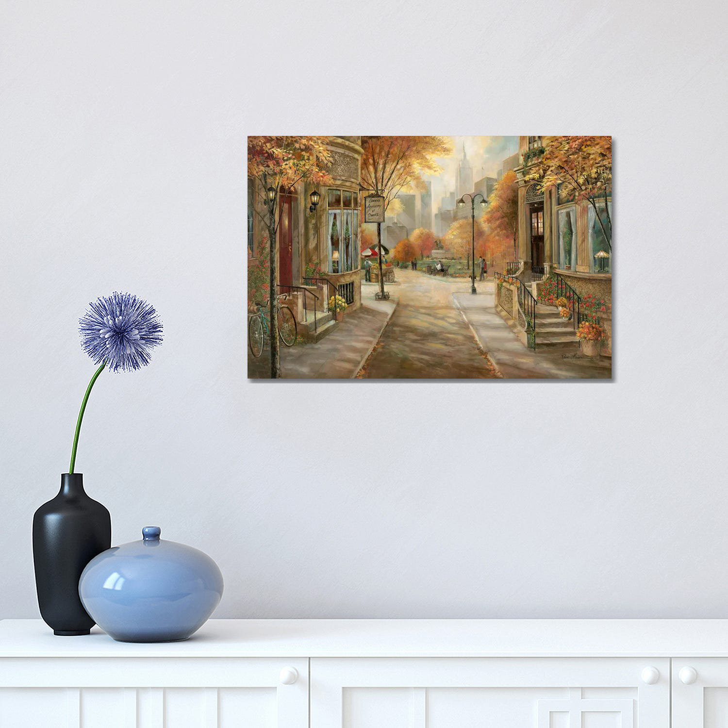 iCanvas Carrie's Dance Academy by Ruane Manning - Painting Print | Wayfair