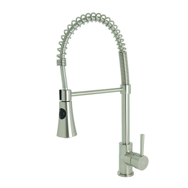 FontainebyItalia Fontaine By Italia Pull Down Kitchen Faucet & Reviews ...