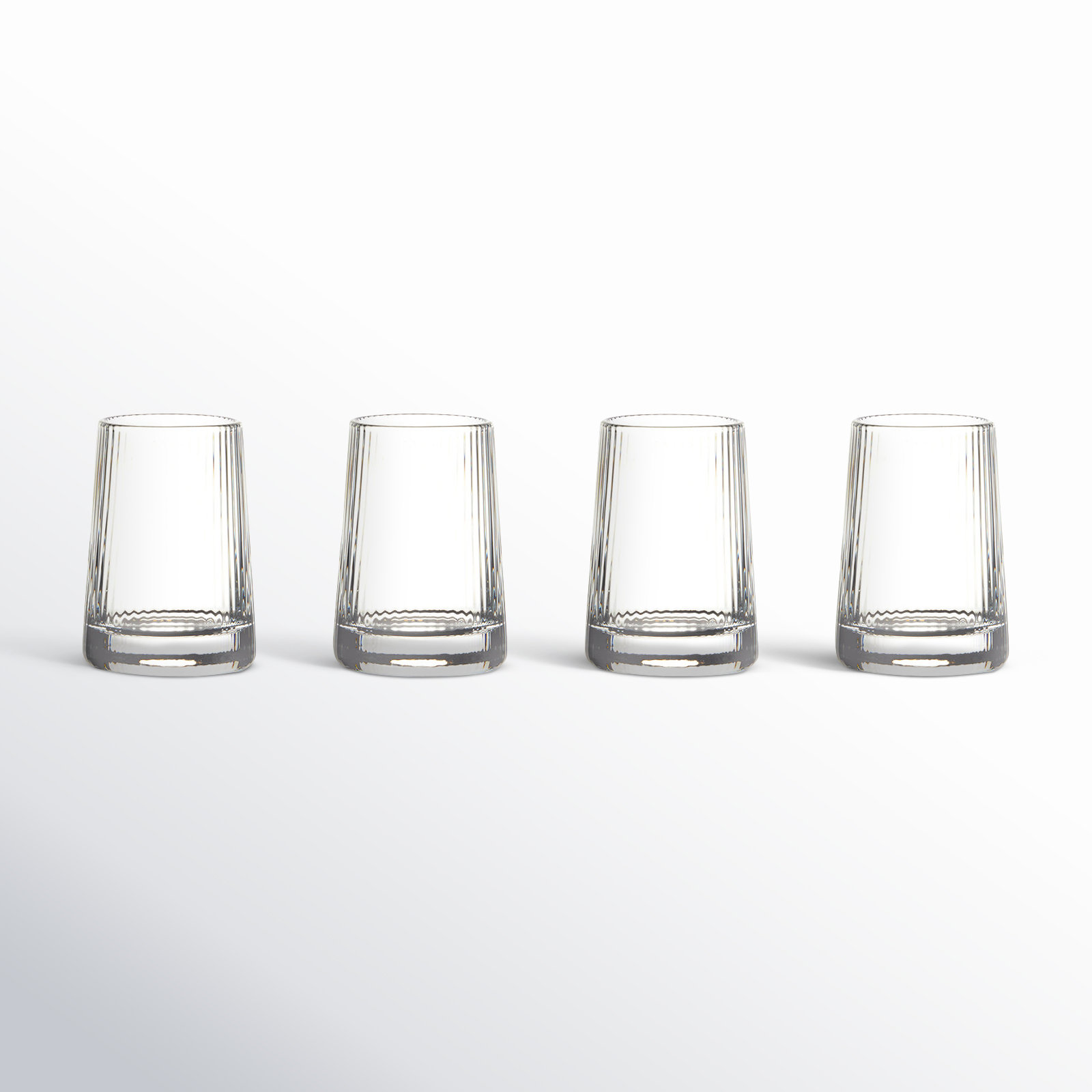 AllModern Zoya 2.25oz. Glass Shot Glass/Shooter Glassware Set | Wayfair