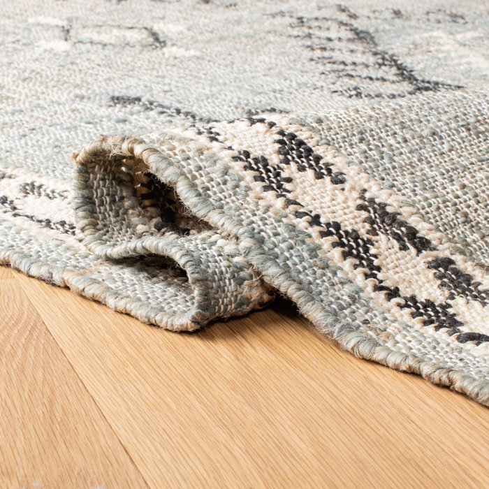 Union Rustic Gilreath Flatweave Jute/Sisal Gray Rug | Wayfair