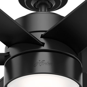 Hunter Fan 72" Solaria 6 - Blade Outdoor Standard Ceiling Fan with Wall ...