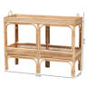 Bay Isle Home™ Lombok Modern Bohemian Rattan Console Table & Reviews ...