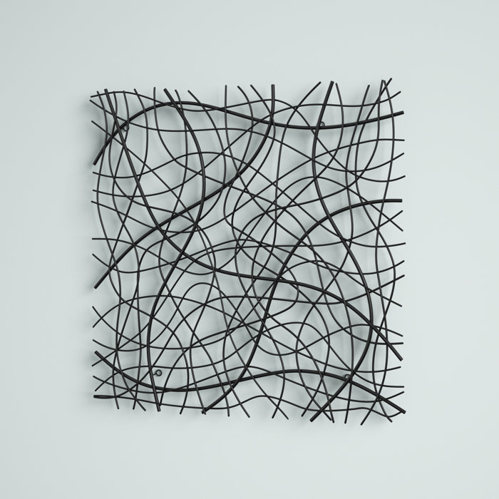 Mercury Row® Handmade Metal Abstract Wall Decor & Reviews | Wayfair