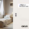 Okun Mirra Single Dummy Door Lever Modern Concealed Design Non-Turning ...