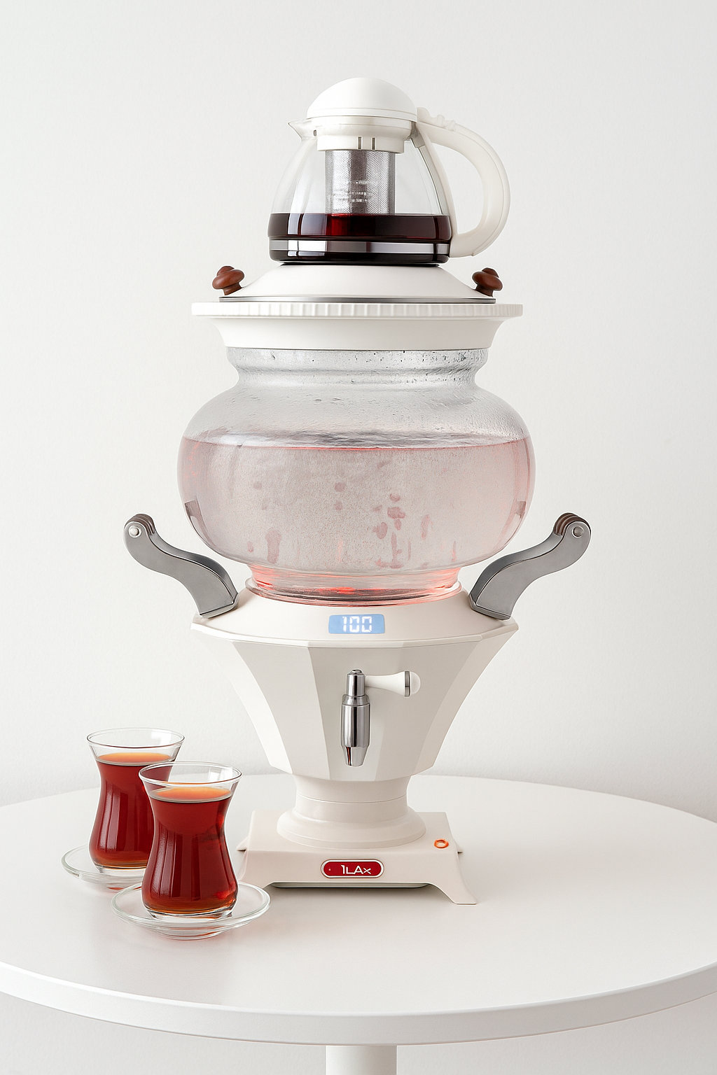 Ttak Houseware Electric Glass Samovar Tea Maker – 6L Water Boiler ...