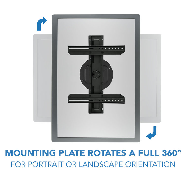 Mount it TV Landscape to Portrait Rotation Wall Mount for 32"-70 ...