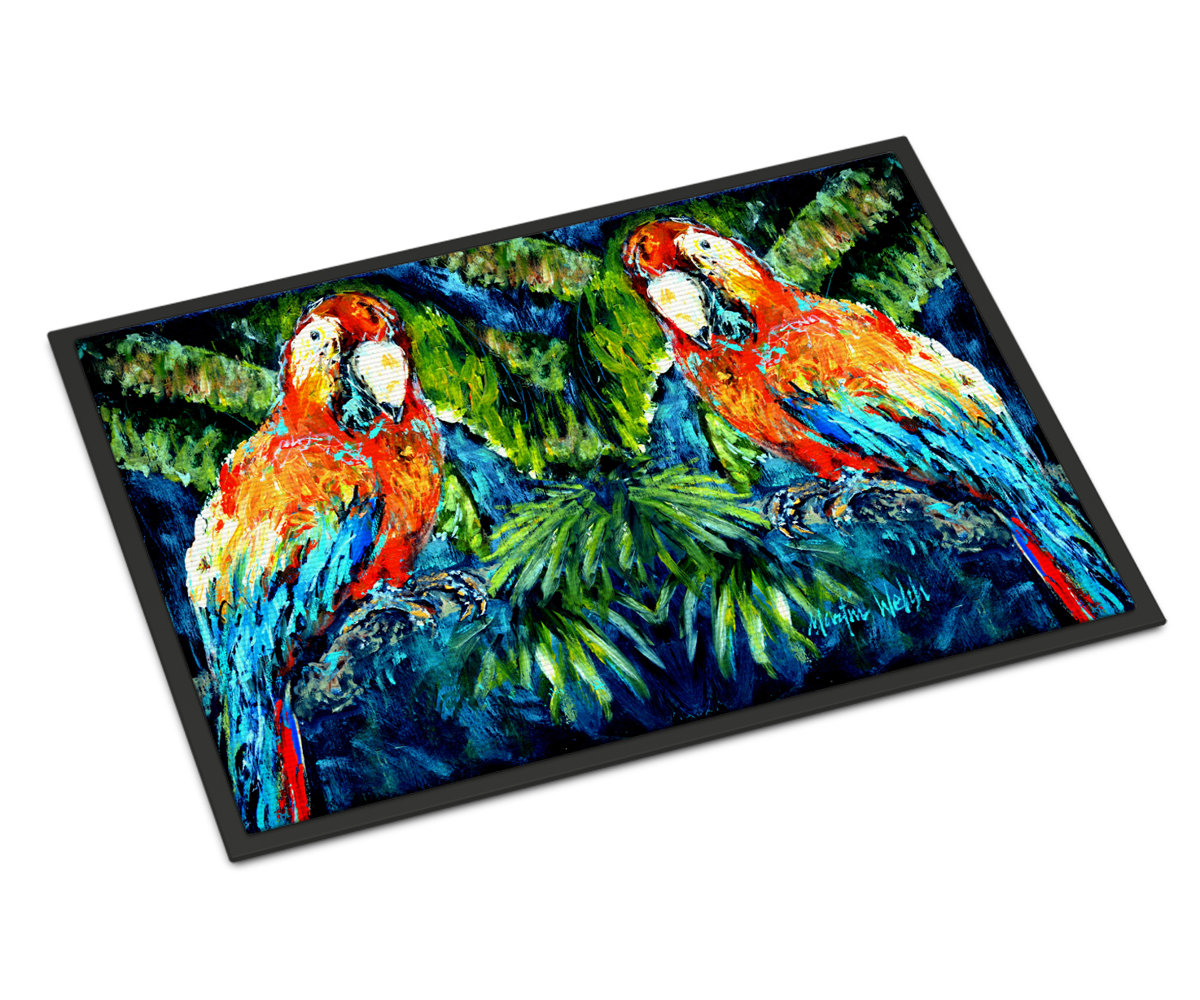 Bay Isle Home™ Epperly Parrots Yo Yo Mama Non-Slip Door Mat & Reviews ...