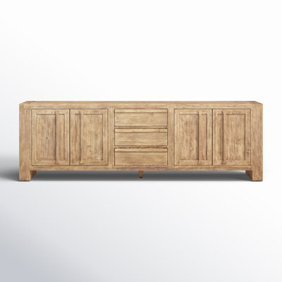 Gracie Oaks Juwanna 94'' Solid Wood Sideboard | Wayfair