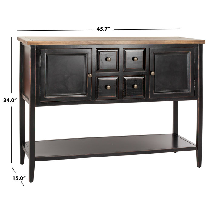 Lark Manor Sadie 45.7" Solid Wood Console Table & Reviews | Wayfair