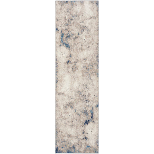 Calvin Klein Infinity Machine Woven Blue/Gray Rug | Wayfair