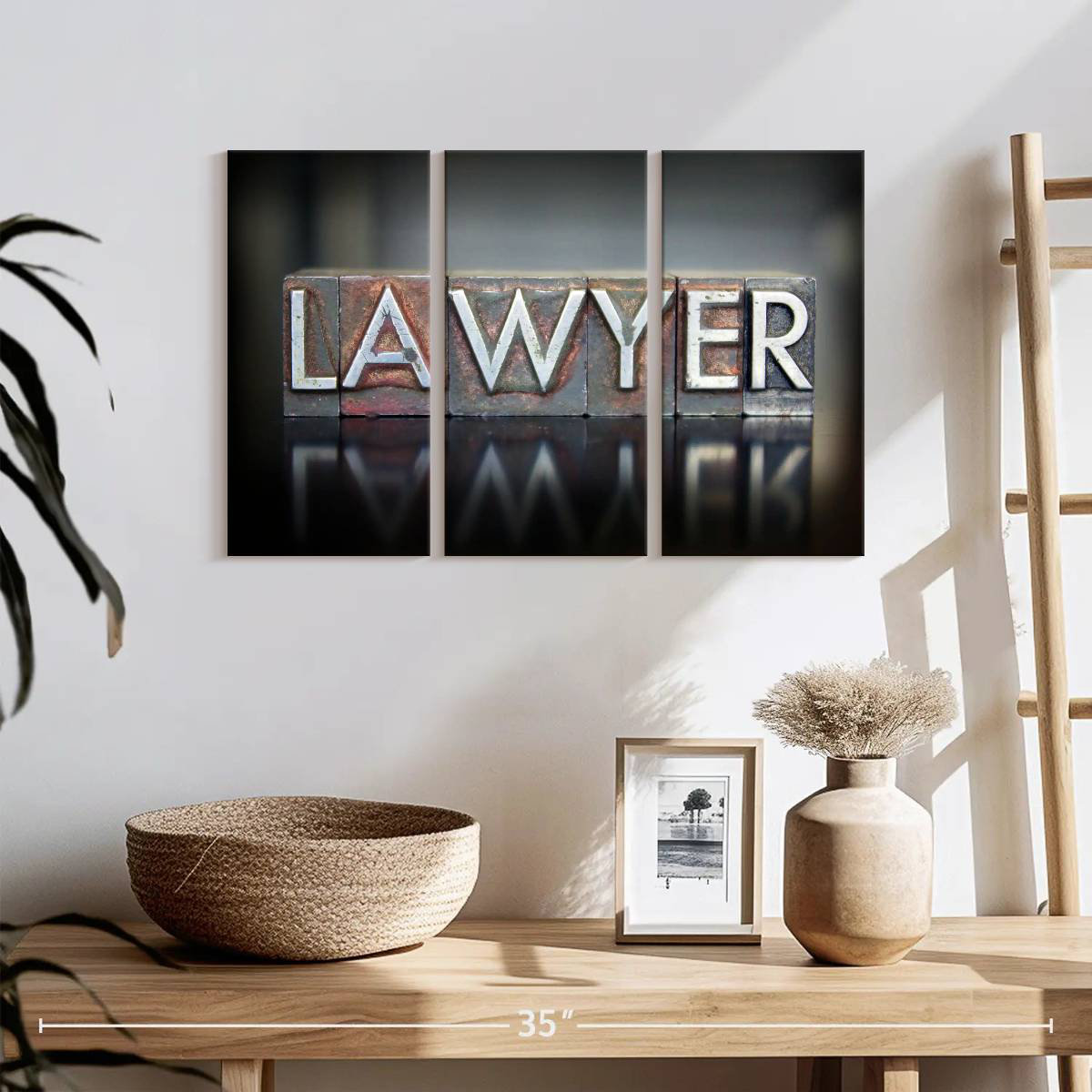 Ebern Designs Alcaraz Lawyer Typography | Wayfair