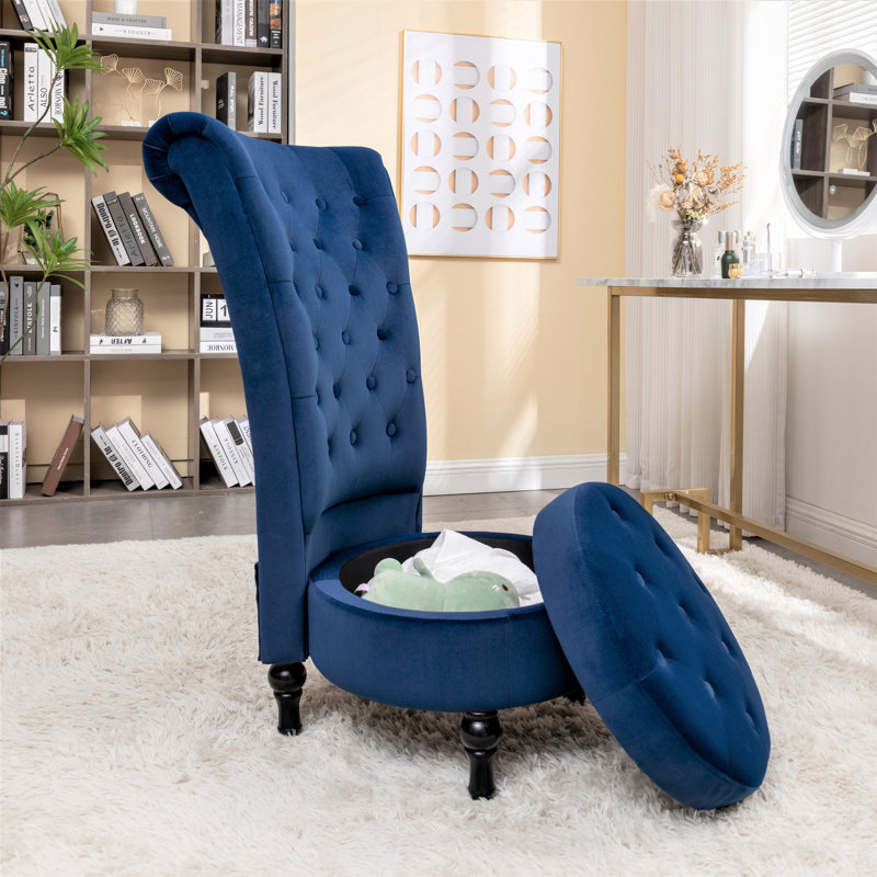 House of Hampton® Fulviah Upholstered Slipper Chair | Wayfair