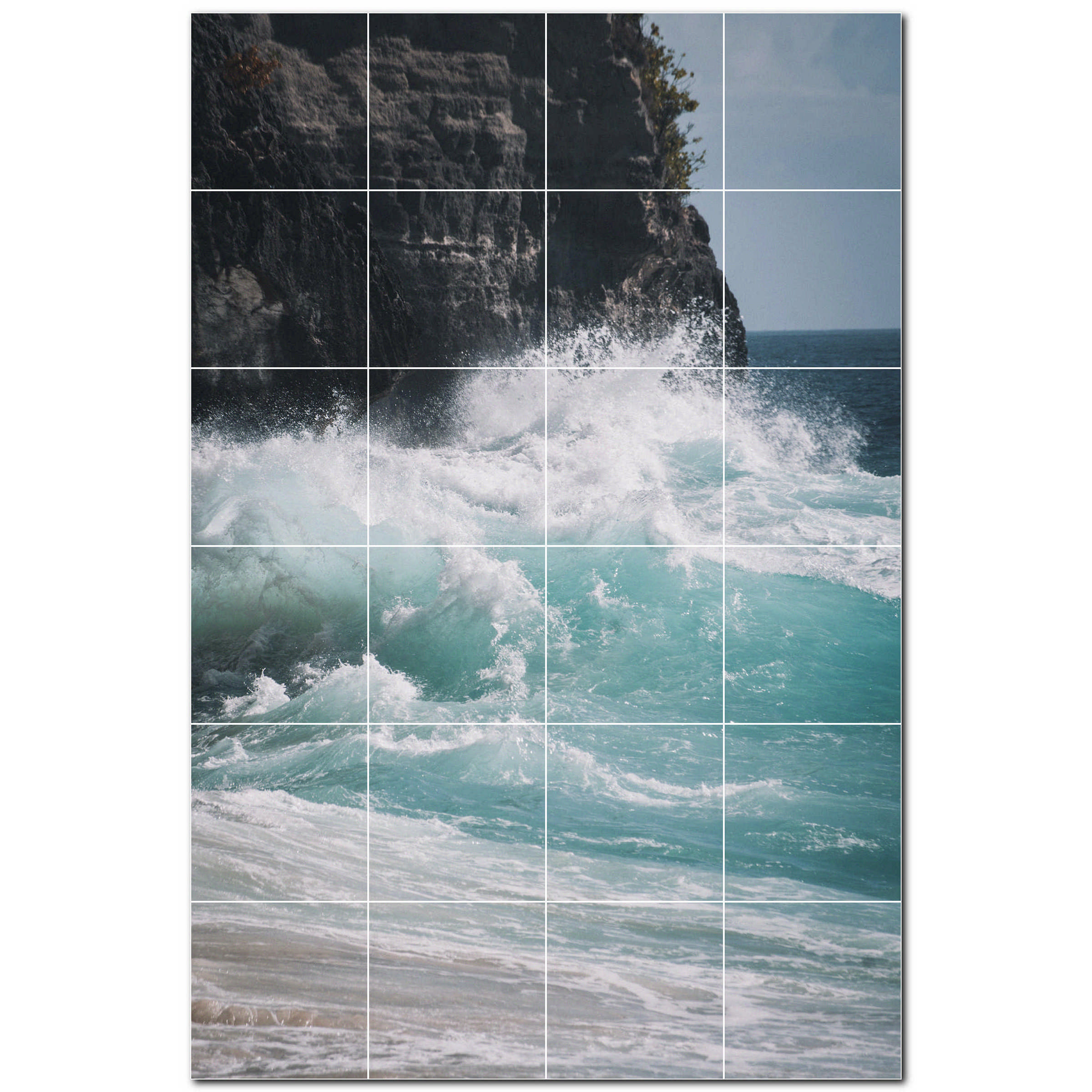 Picture-Tiles.com 12'' x 12'' Satin Ceramic Decorative Mural | Wayfair