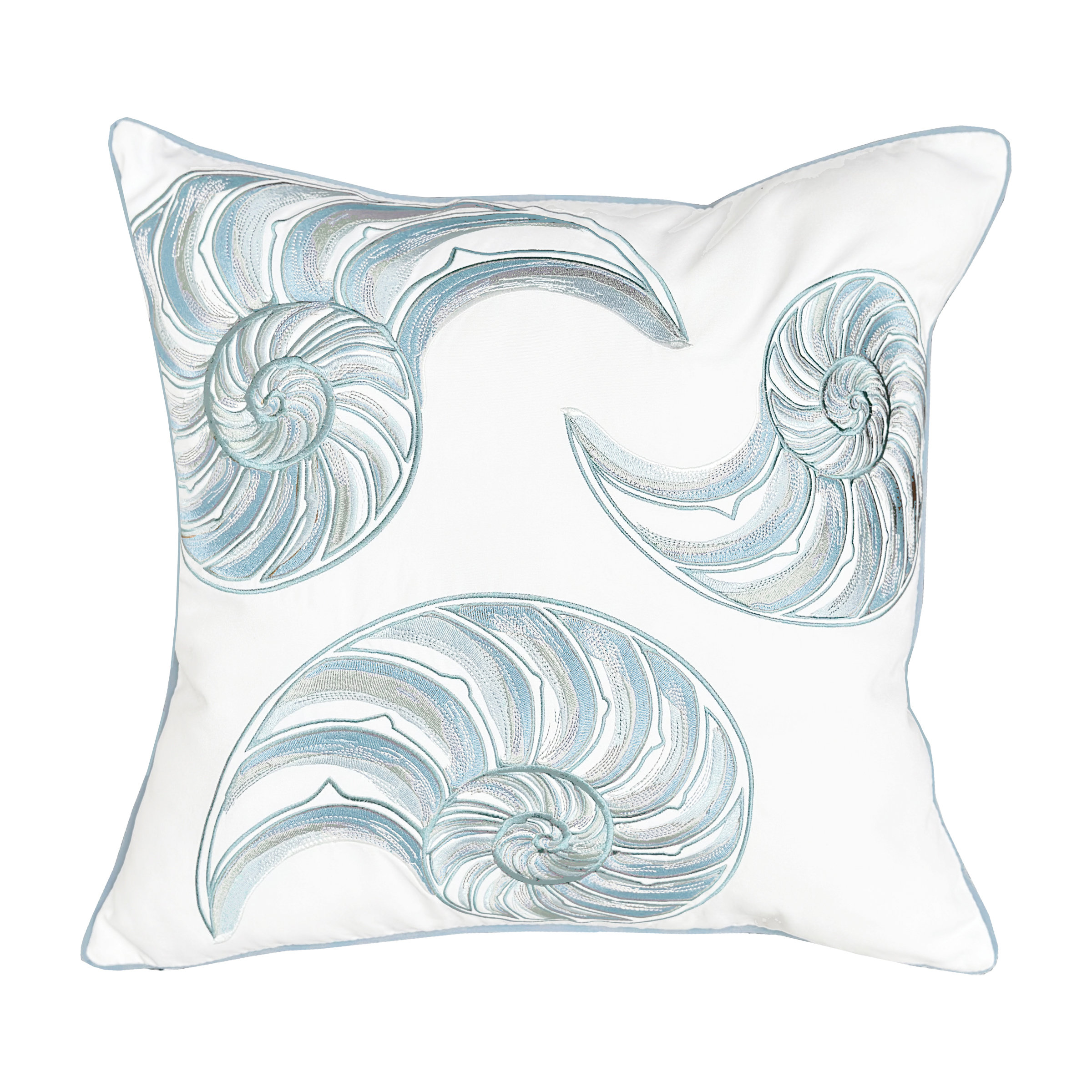 Rightside Design Nautilus Indoor/Outdoor Pillow | Wayfair
