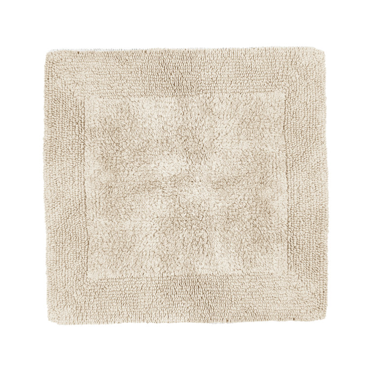17 Stories Nagelly Reversible Square Bath Mat | Wayfair.co.uk