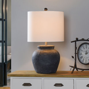 Concrete Table Lamps You'll Love | Wayfair