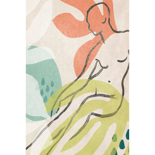 Corrigan Studio Tropical Nude IV by June Erica Vess - Wrapped Canvas ...
