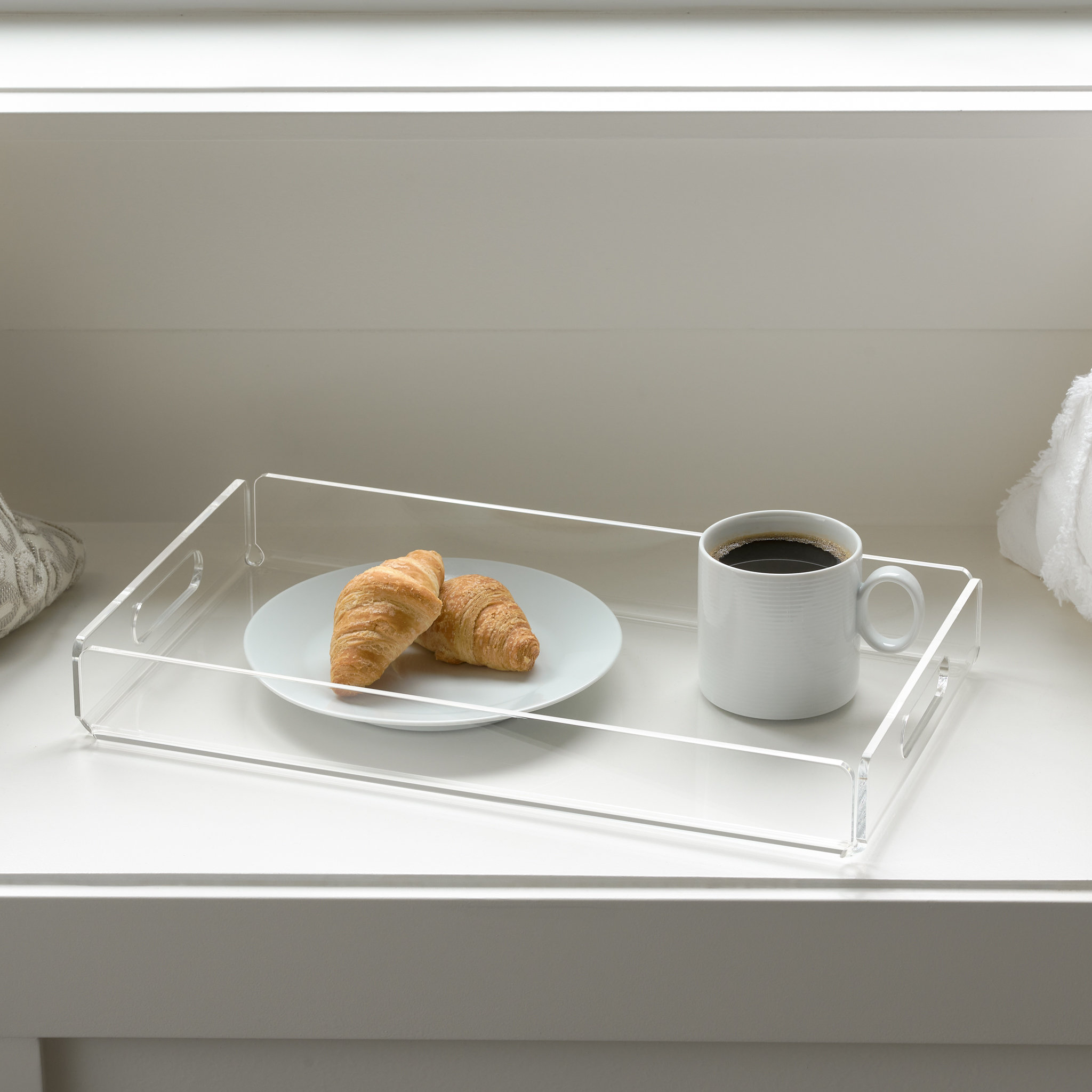 Ivy Bronx Lambros Acrylic Tray | Wayfair