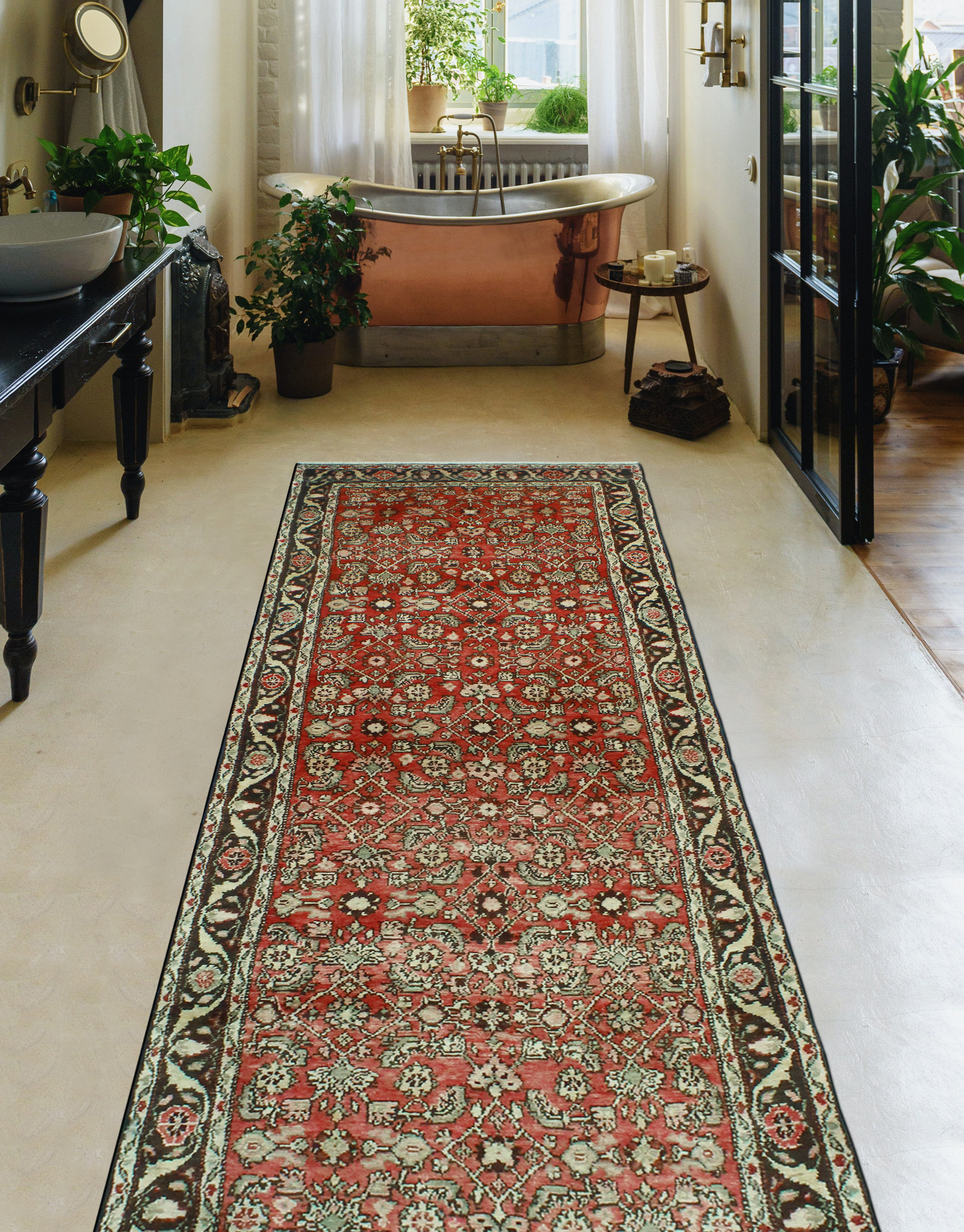 Isabelline Azarion One-of-a-Kind 3'4" X 10'10" 2022 Runner Wool Area ...