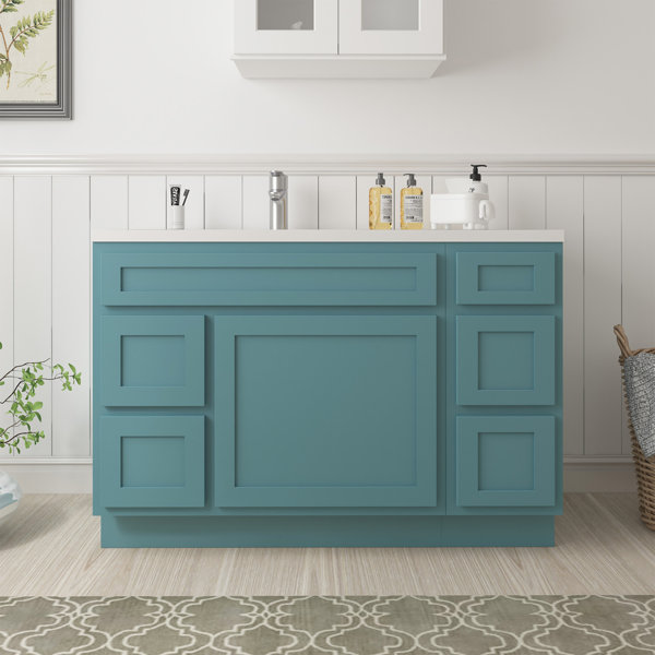 Home Beyond 51'' Single Bathroom Vanity Base Only | Wayfair